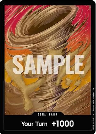 DON!! Card (Crocodile) (Double Pack Set Vol. 9) - The Azure Sea's Seve ...