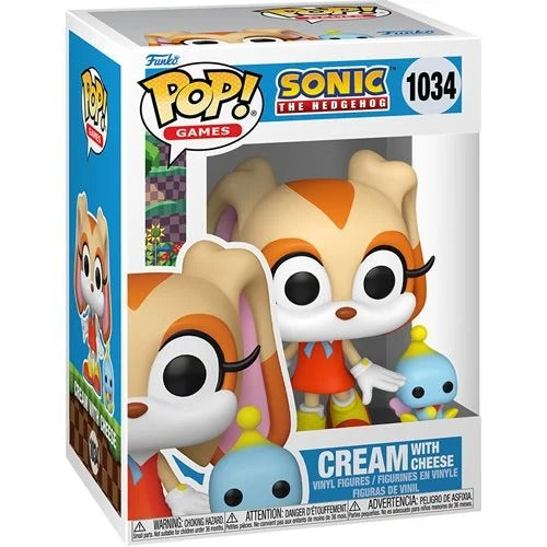 Funko Pop! Games: Sonic The Hedgehog - Sonic with Chao / Cream with Ch ...