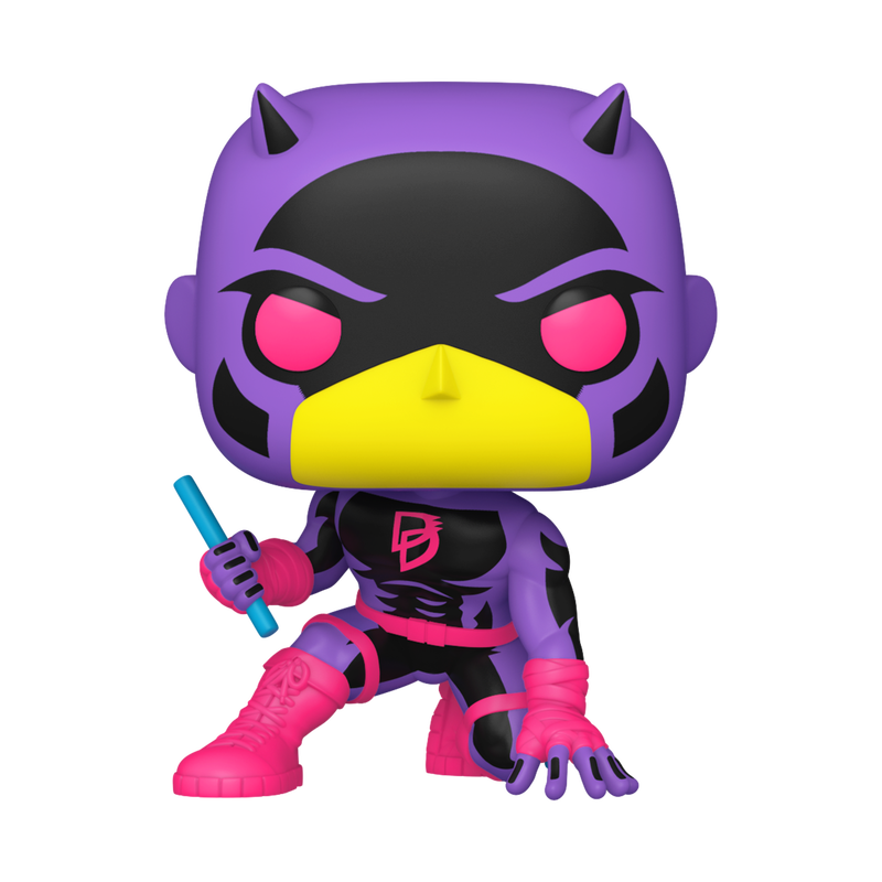 Funko Pop! Marvel - Daredevil (Black Light - Black & Red) #1359 [Targe ...