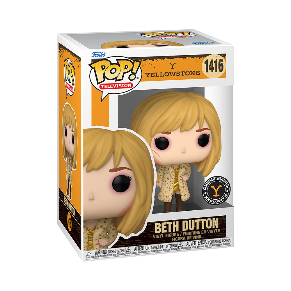 FUNKO POP! Beth Dutton (Metallic) Wedding Outfit #1416 [FUNKO SHOP EXC ...