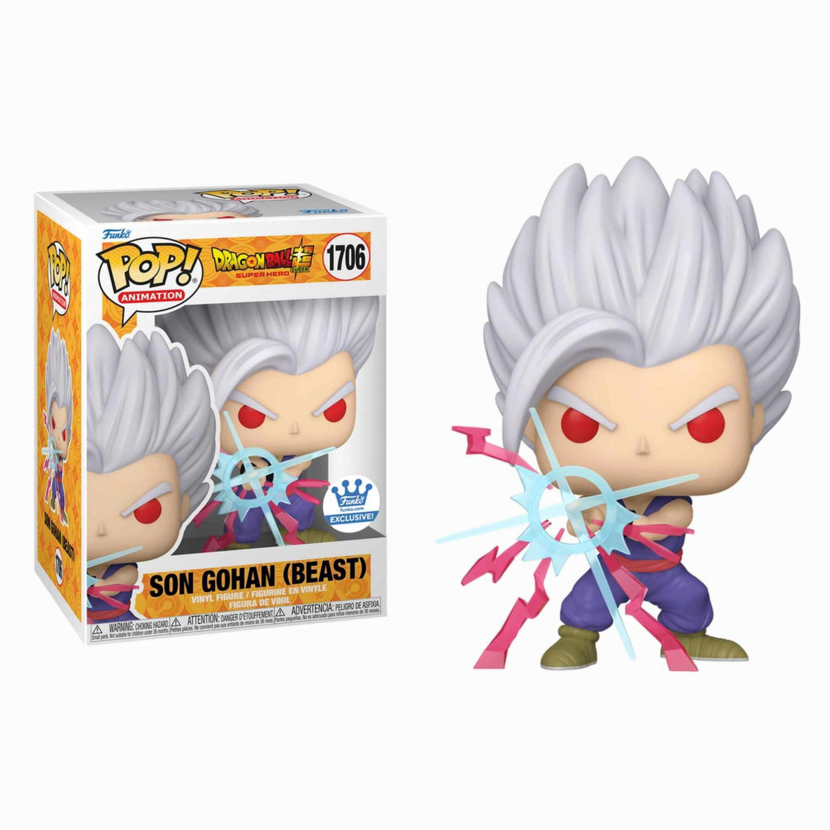 Funko Pop! Dragonball Z - Son Gohan (Beast) #1706 [Funko Shop Exclusiv ...