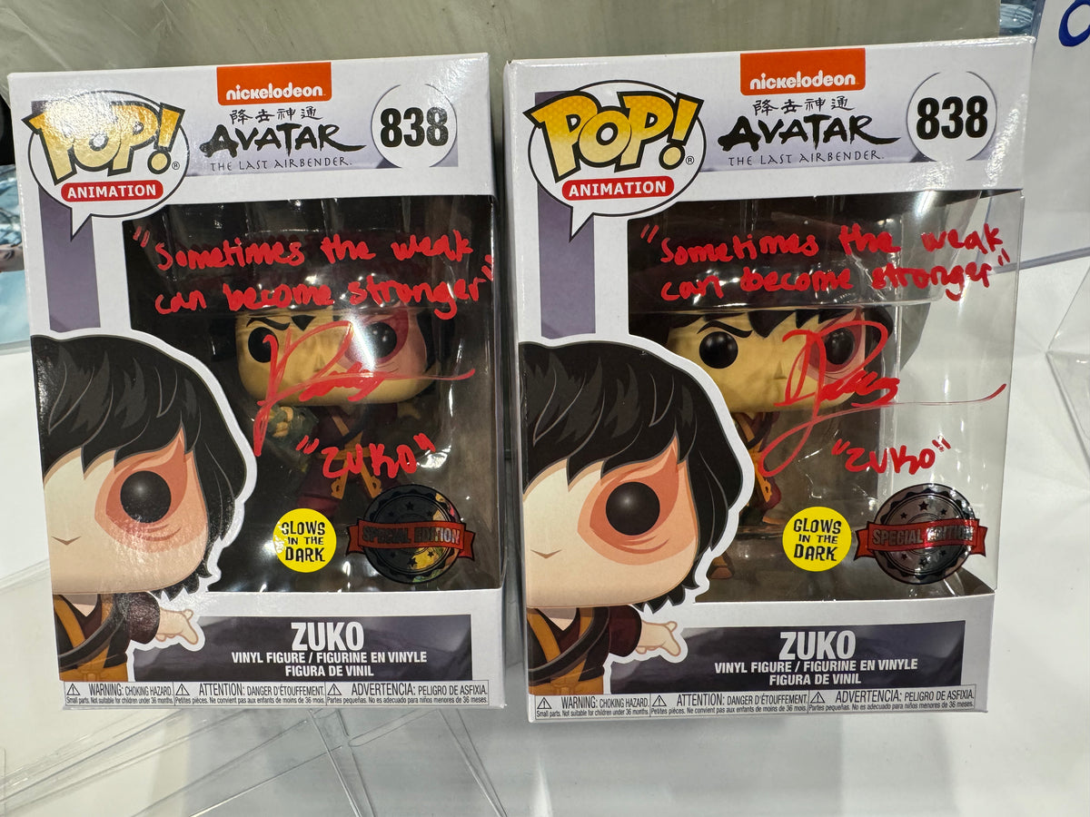 FUNKO POP! AVATAR LAST AIRBENDER ZUKO **LIVE ACTION actor DALLAS LIU A ...