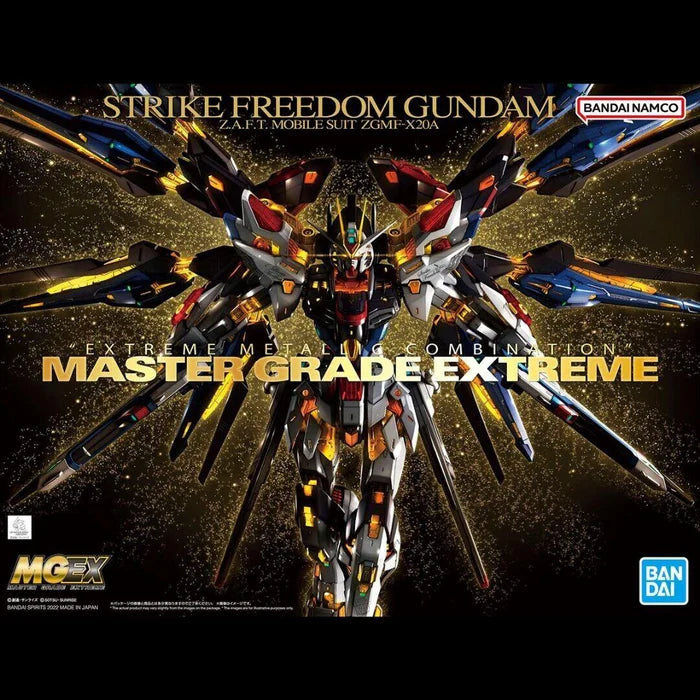 Gunpla - Strike Freedom Gundam Master Grade Extreme Metallic Combinati ...