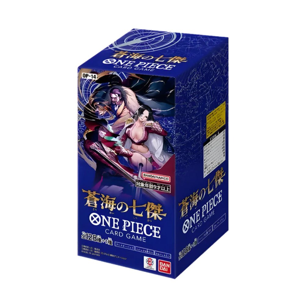 One Piece TCG - OP-14 The Azure Sea's Seven Japanese Booster Box – MyPops.ca