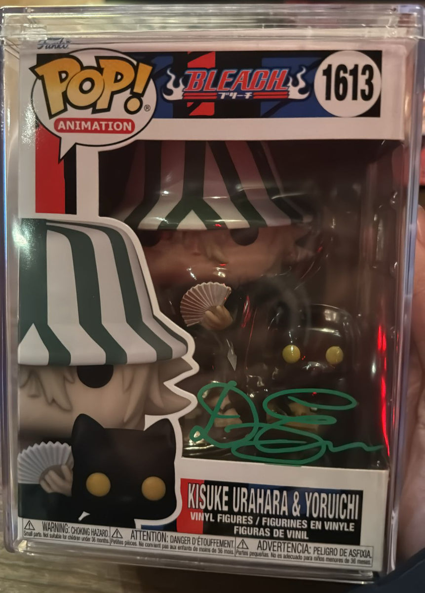 Funko Pop! Anime: Bleach - Kisuke Urahara & Yoruichi #1613 *SIGNED BY ...