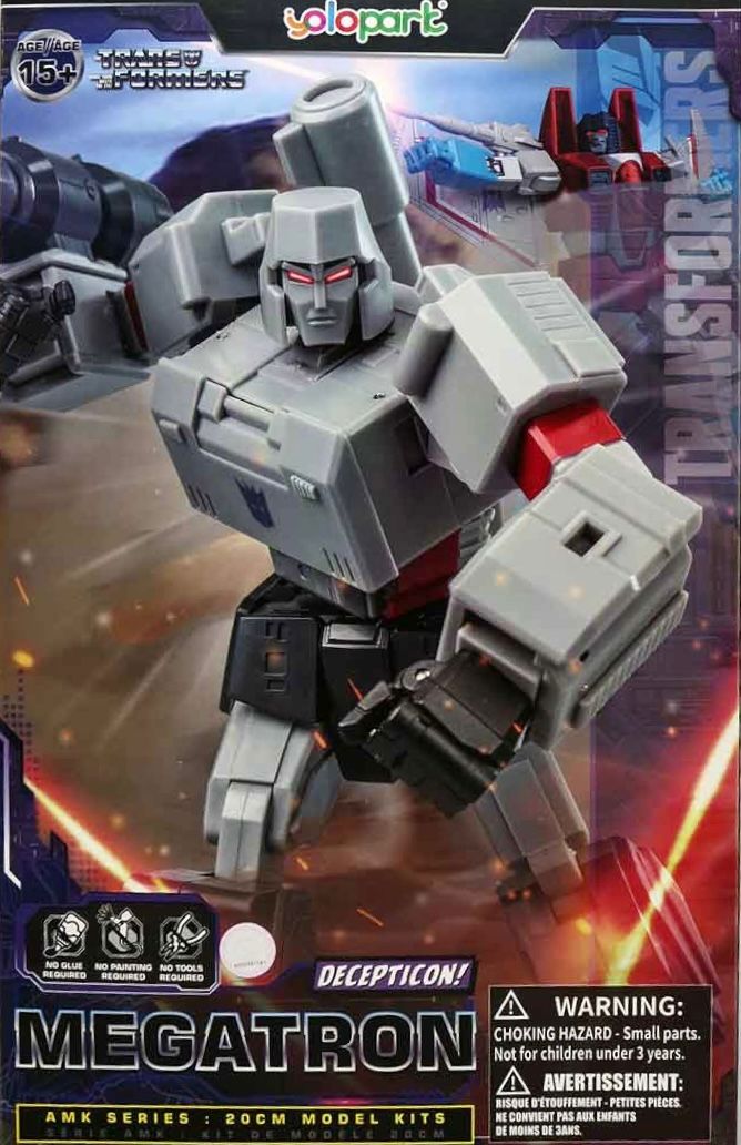 Gunpla: GENERATION 1: AMK SERIES 20CM MEGATRON MODEL KIT – MyPops.ca