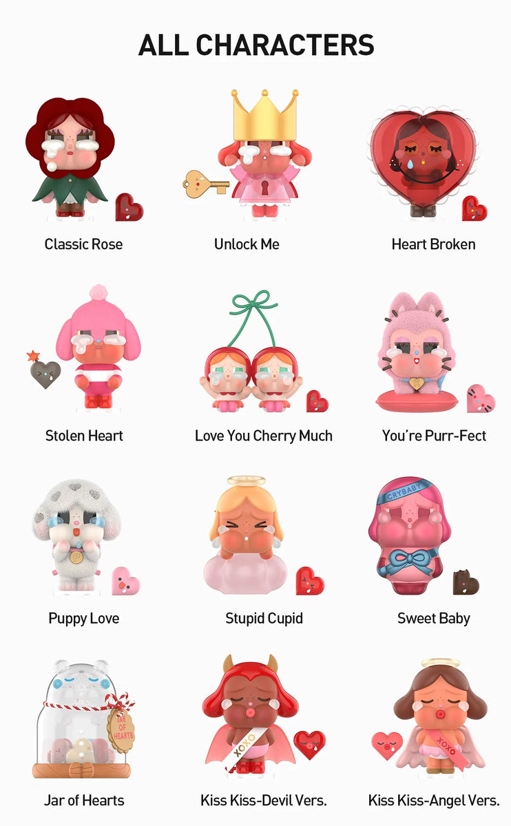 Popmart: Crybaby - Crying For Love Series Figure Blind Box – MyPops.ca