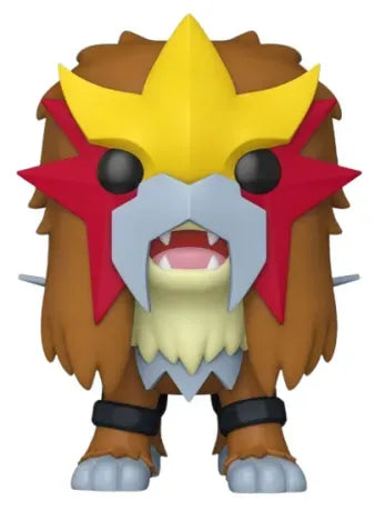 Funko Pop! Games: Pokemon - Jumbo 10" Entei #1070 [2025 SDCC Summer Co ...