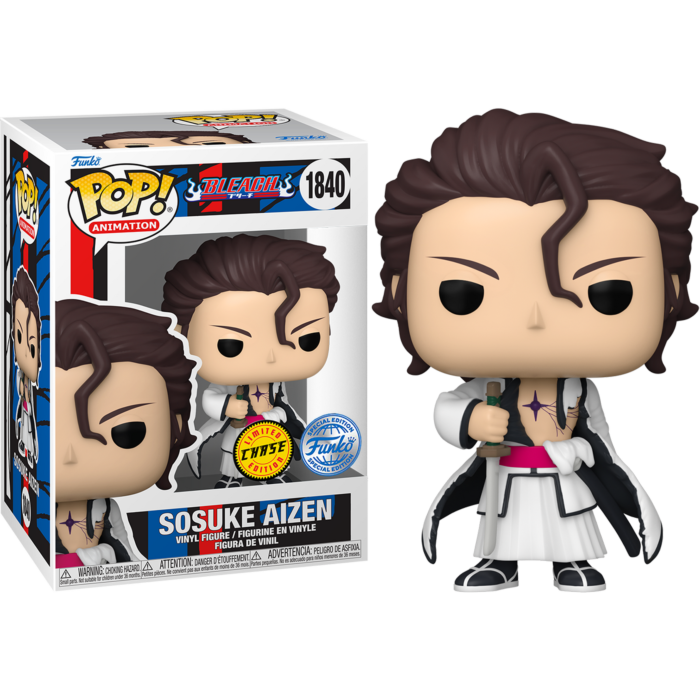 Funko Pop! Anime: Bleach - Sosuke Aizen [Special Edition - MyPops Excl ...