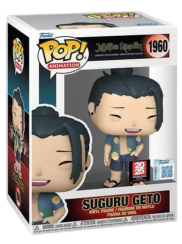 Funko Pop! Anime: Jujutsu Kaisen - Suguru Geto #1960 [2025 Animation E ...