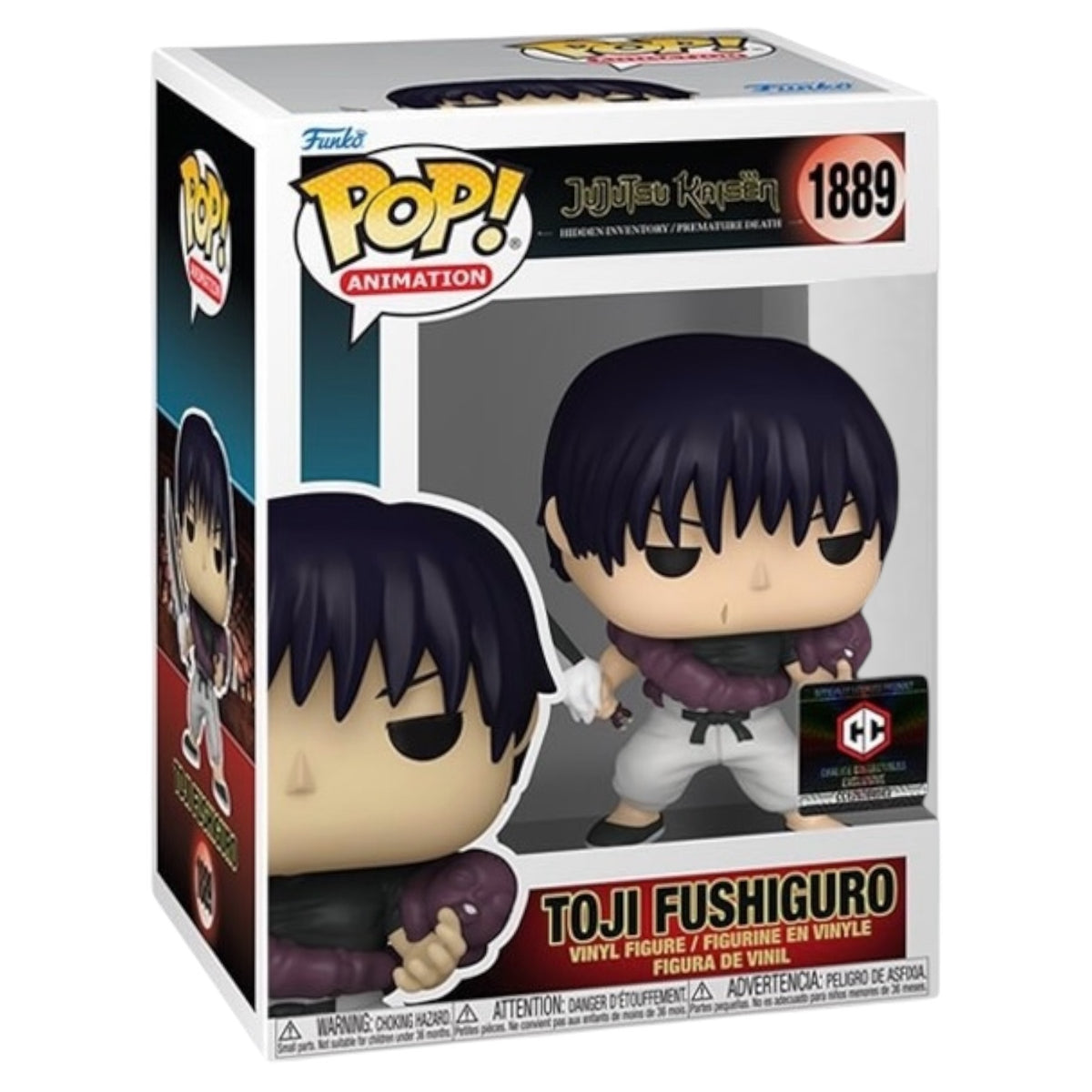 Funko Pop! Anime: Jujutsu Kaisen - Toji Fushiguro #1889 [Chalice Colle ...