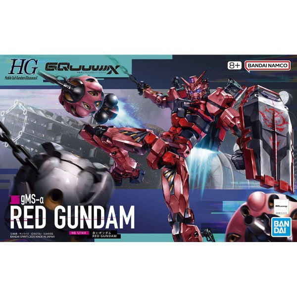 Gunpla: GQuuuuuuX - Red Gundam 1/144 Model Kit – MyPops.ca