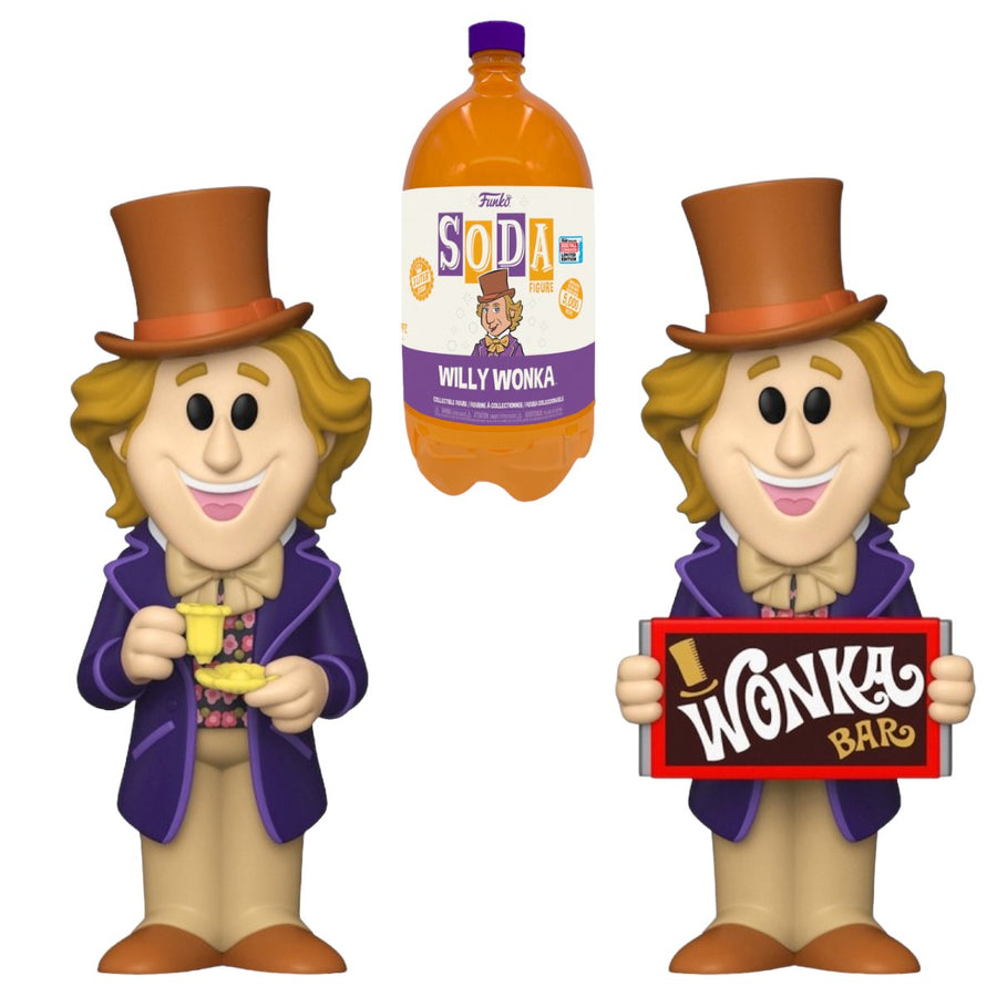 FUNKO 3 LITER SODA VINYL WILLY WONKA SEALED CAN CHANCE OF CHASE [NYCC ...