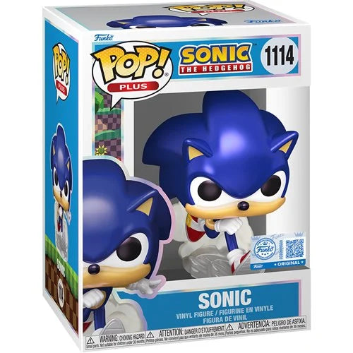 Funko Pop! Games: Sonic The Hedgehog - Sonic (Pearlescent) #1114 [Funk ...