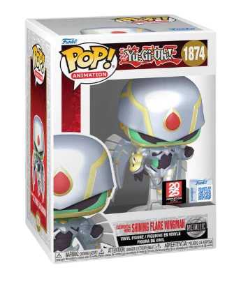 Funko Pop! Anime: Yu-Gi-Oh! - Elemental Hero Shining Flare Wingman #18 ...