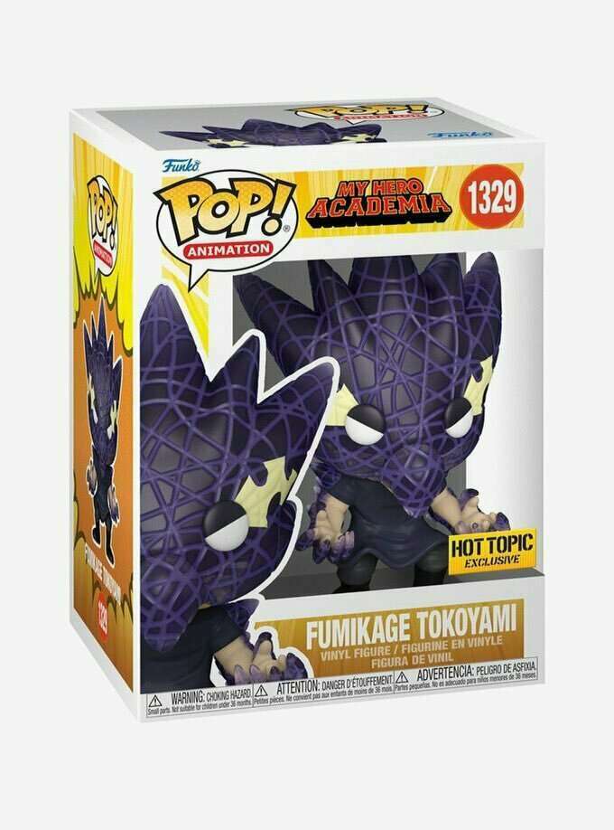 FUNKO POP! ANIMATION: MY HERO ACADEMIA [MHA] - FUMIKAGE TOKOYAMI **HOT ...