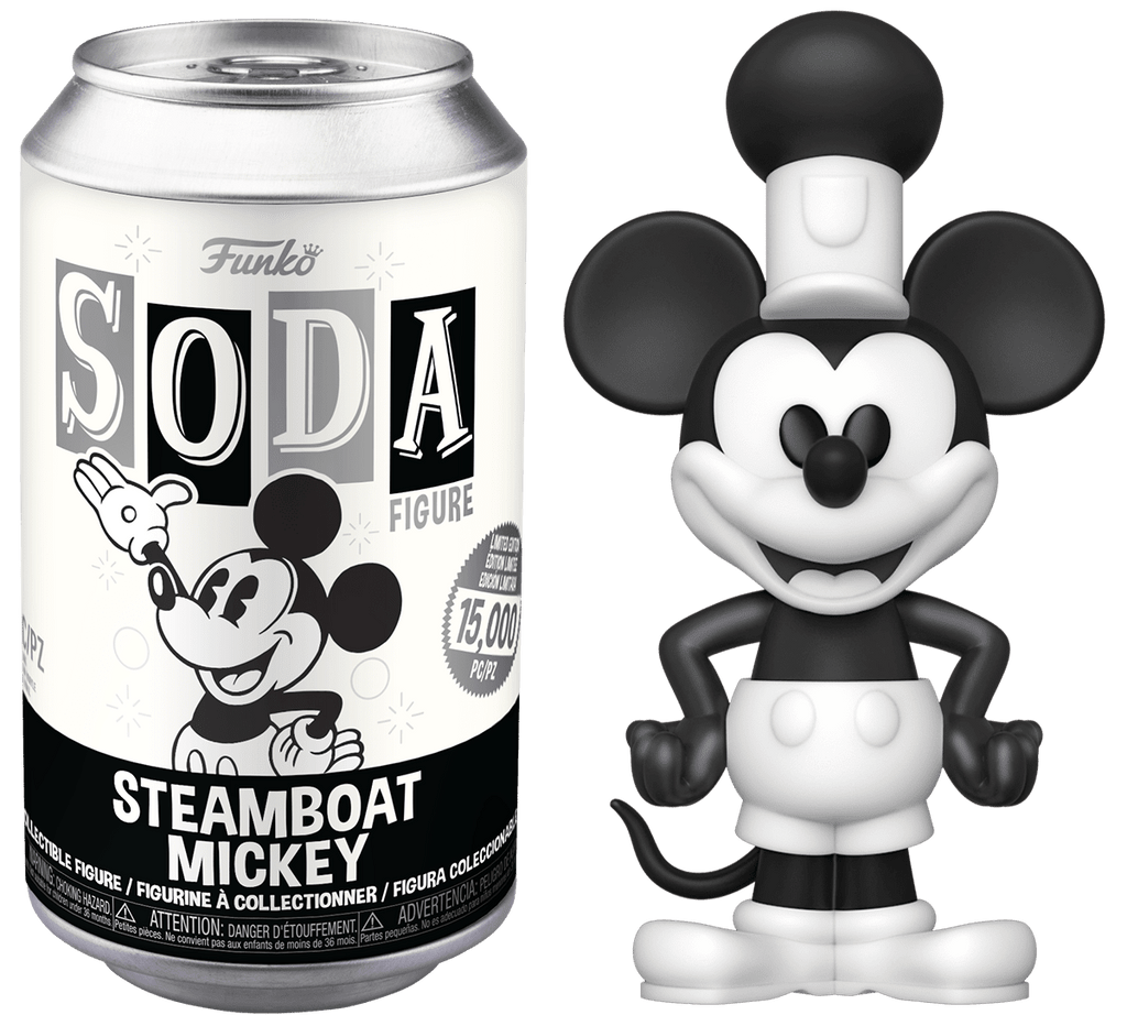 FUNKO SODA! DISNEY: MICKEY MOUSE - STEAMBOAT MICKEY **SEALED CAN ...